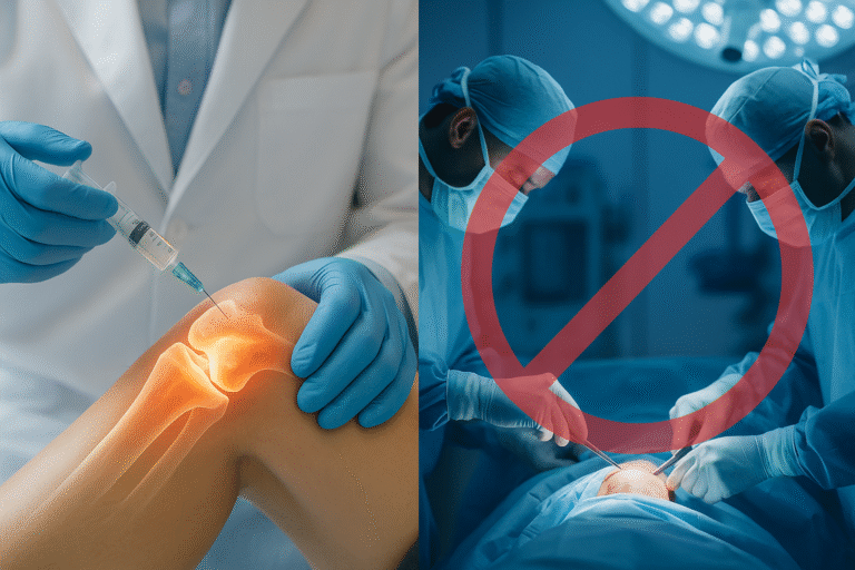 Regenerative Injections Offers as Safer Alternative to Knee Surgery